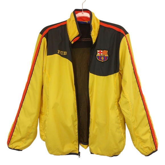 Nike | Jackets & Coats | Rare Barcelona Fcb Windbreaker Jacket | Poshmark